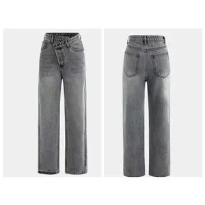 Micas | Jeans | Micas Crossover Waist Jeans Womens Small Gray ...